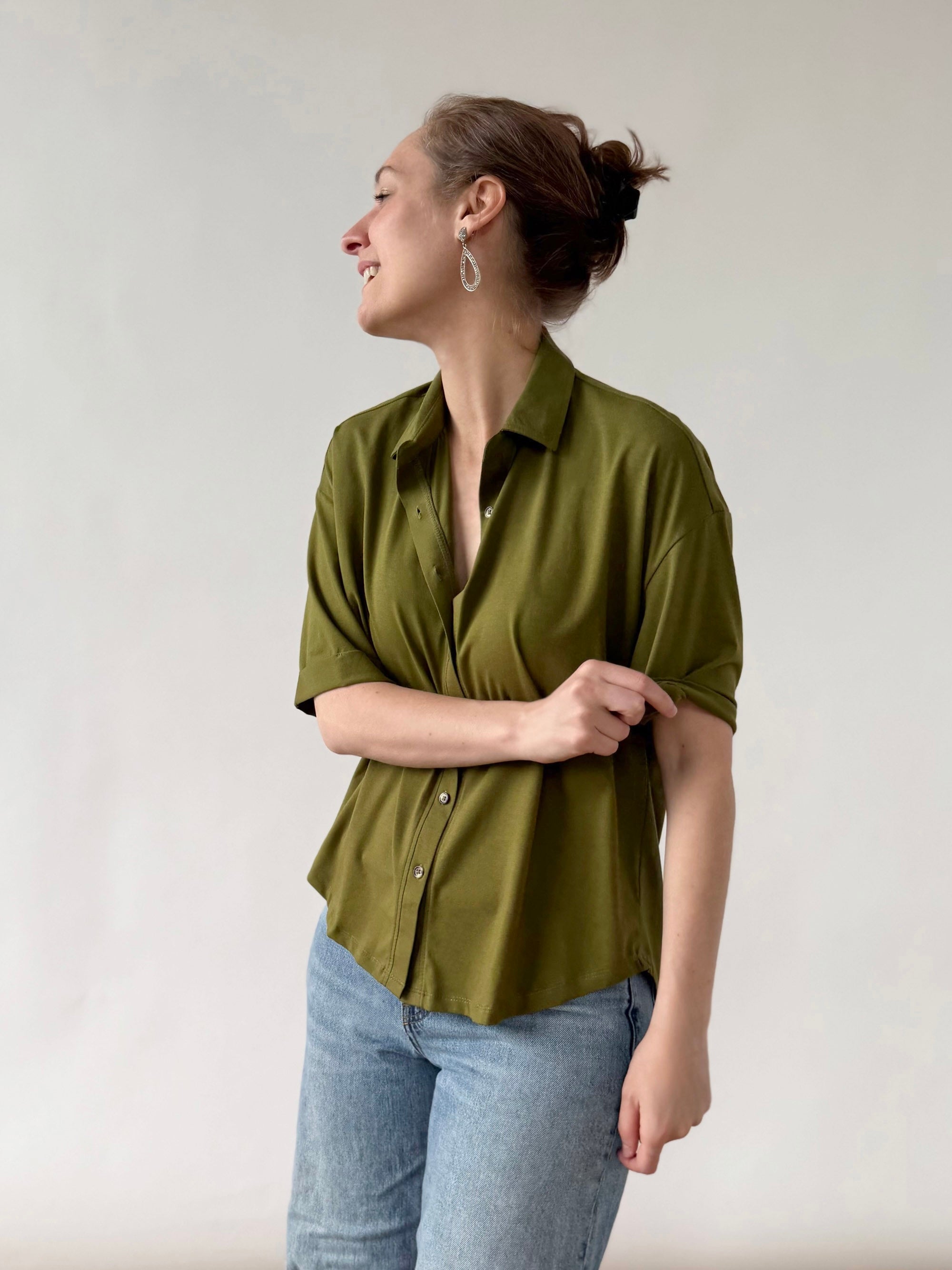 MELROSE top in Olive Branch – Elegantees