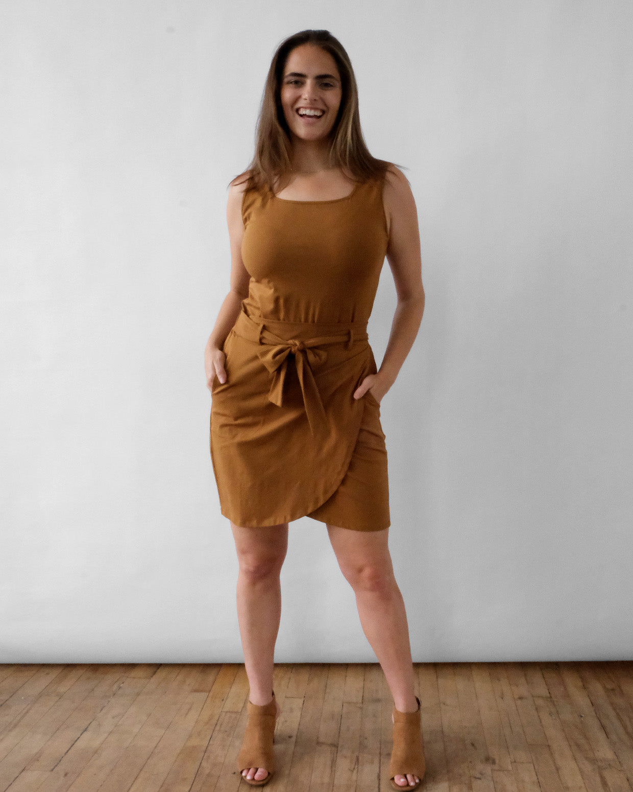 TULIP skirt in Bronze – Elegantees