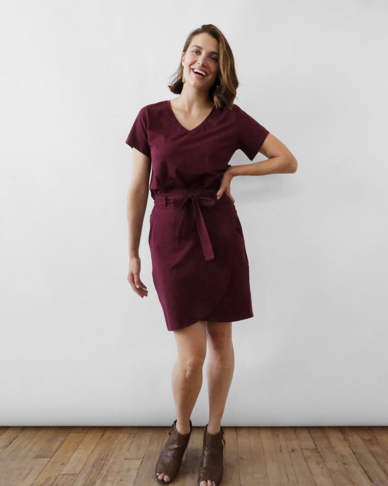 TULIP skirt in Currant – Elegantees