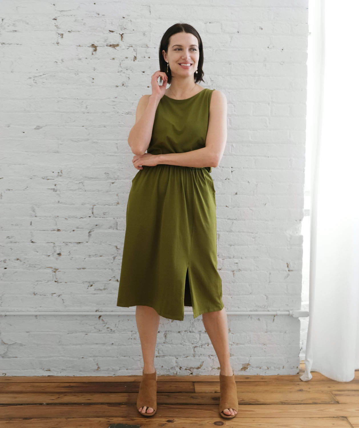 MINDY dress in Rainforest – Elegantees